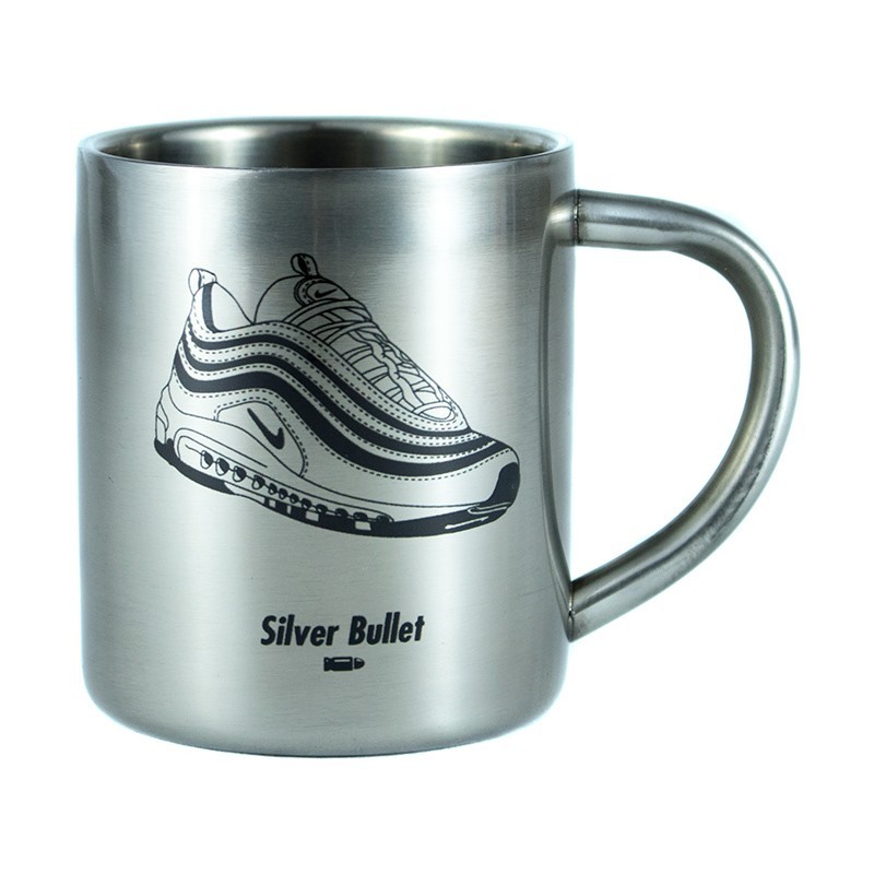 Silver Bullet Stainless Steel Mug | La Sneakerie