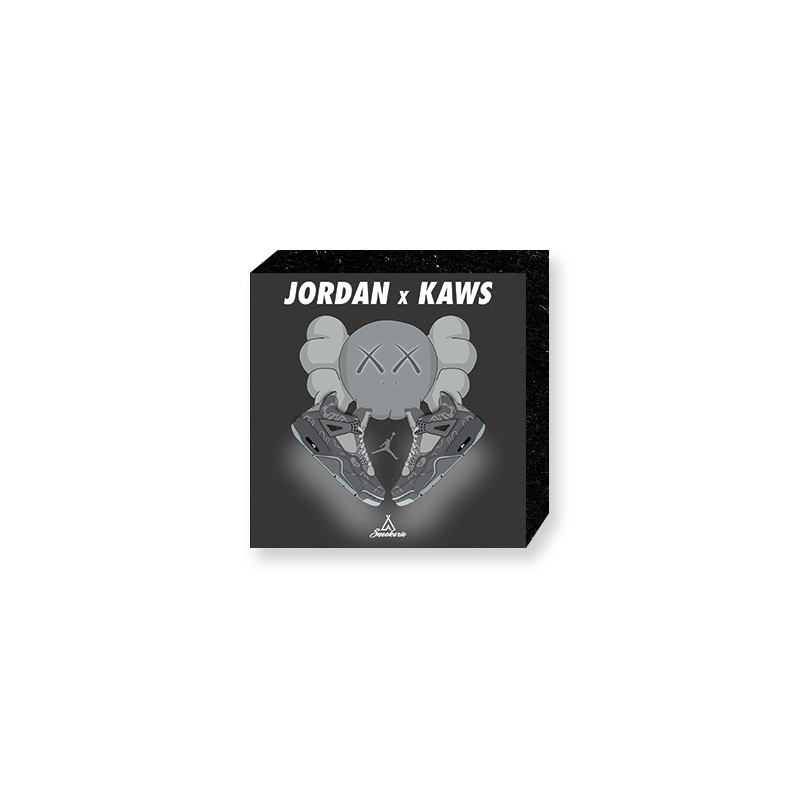 Air Jordan 4 Retro Kaws Print | La Sneakerie